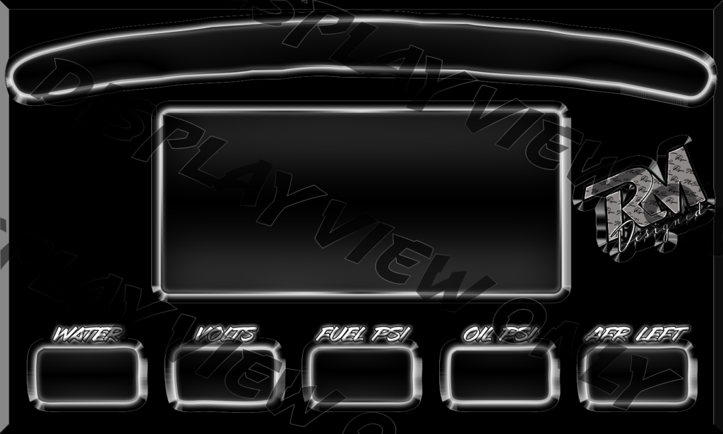 Custom Holley 7 Inch “Race White” Display – mccainracing.com