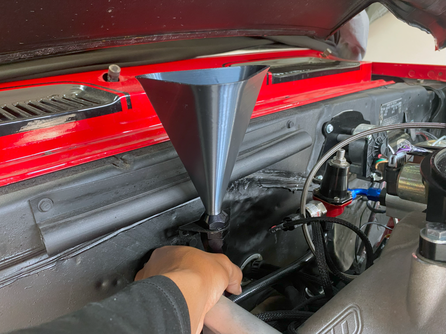 MR Firewall Fill Funnel – mccainracing.com